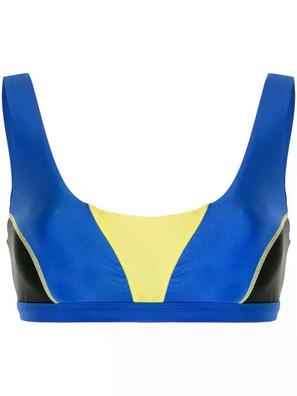 DUSKII Kate Scoop Sport Top - Black
