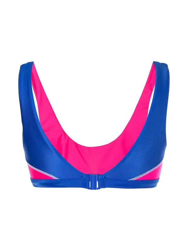 DUSKII Kate Scoop-neck Bikini Top - Pink