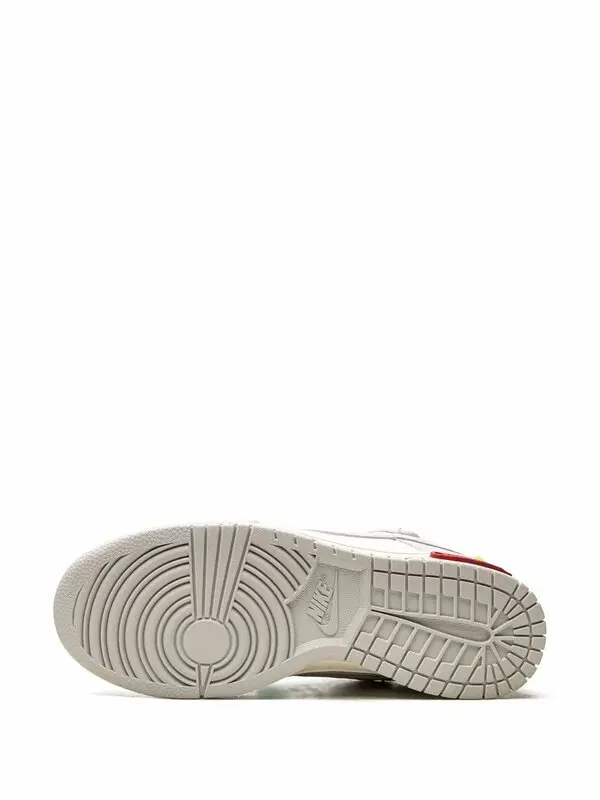 Nike X Off White Dunk Low Sneakers - Grey