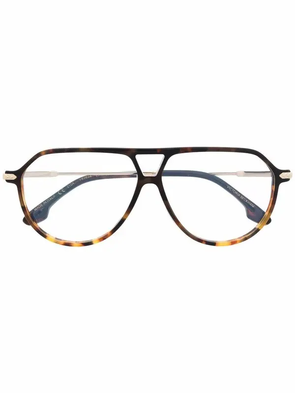 Victoria Beckham Tortoiseshell Oversized Glasses