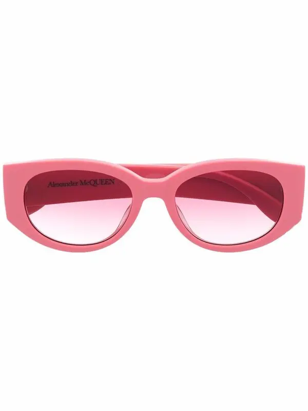 Alexander McQueen Graffiti Logo Sunglasses