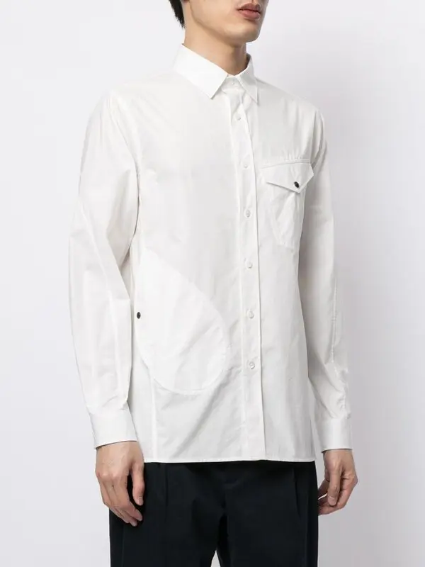PORTS V Chest-pocket Long-sleeve Shirt