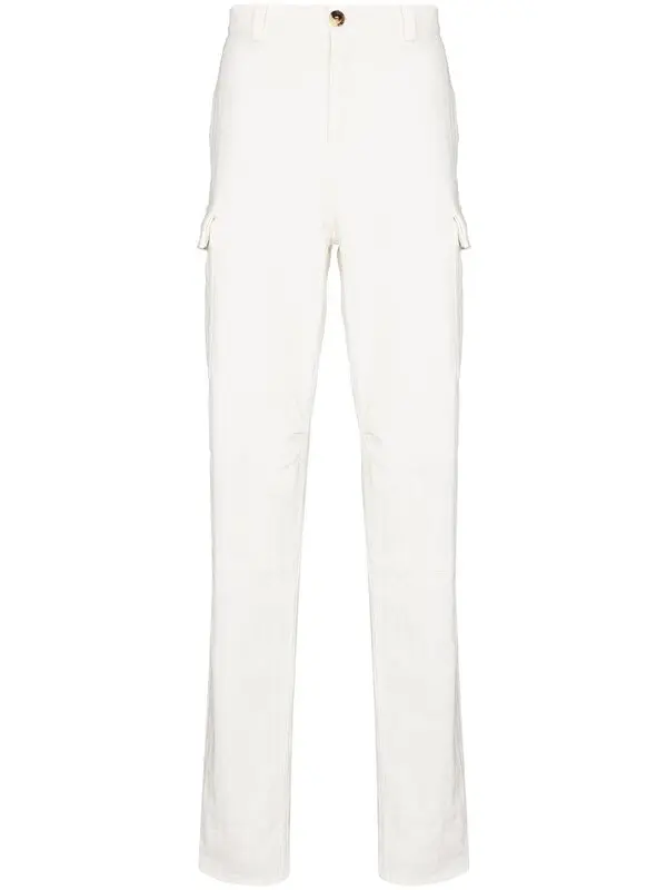 Brunello Cucinelli Striped Detail Cargo Trousers