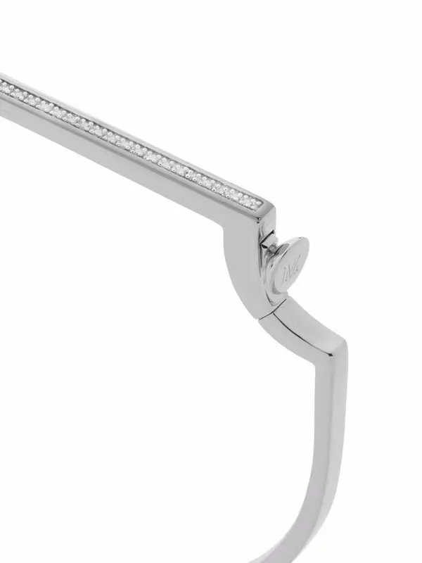 Monica Vinader Signature Skinny Diamond Bangle