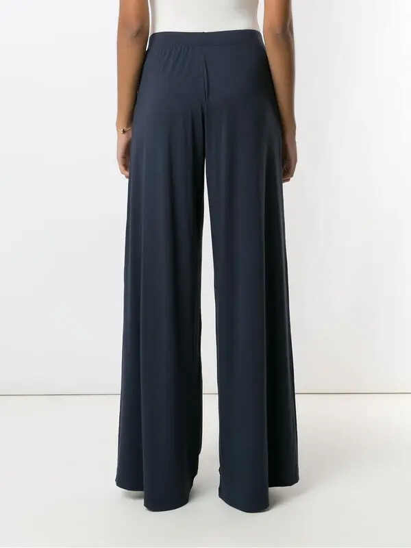 LYGIA & NANNY Flared Pleated Trousers
