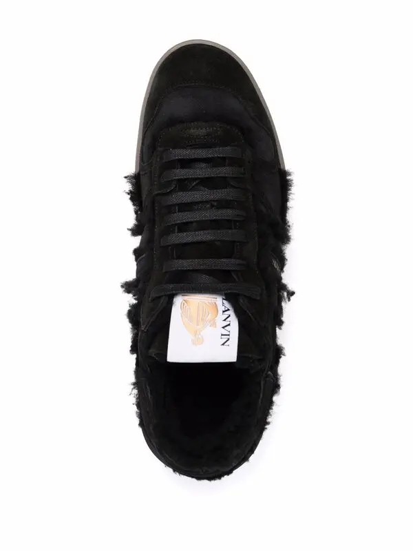 LANVIN Clay Low-top Sneakers - Black