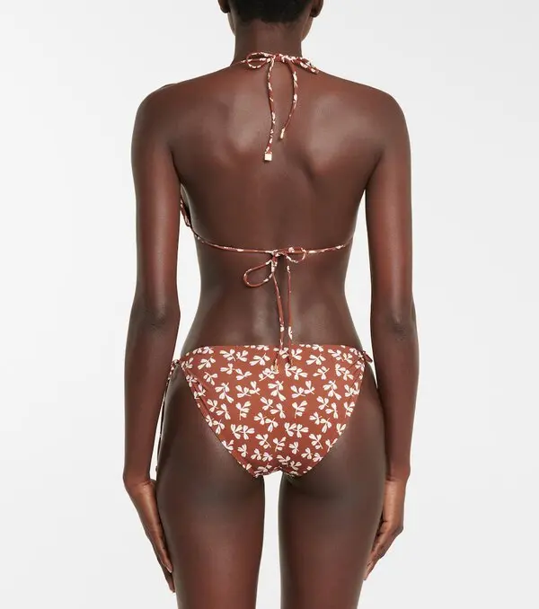 Tory Burch Printed Triangle Bikini Top