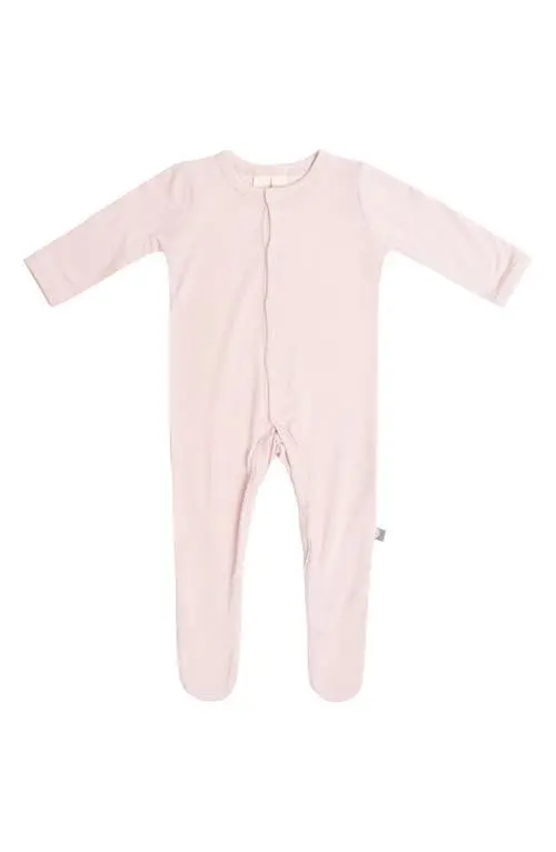 KYTE BABY Snap Footie - Blush