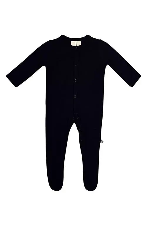 KYTE BABY Snap Footie - Midnight
