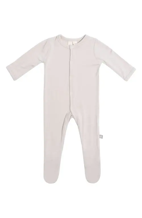 KYTE BABY Snap Footie - Oat