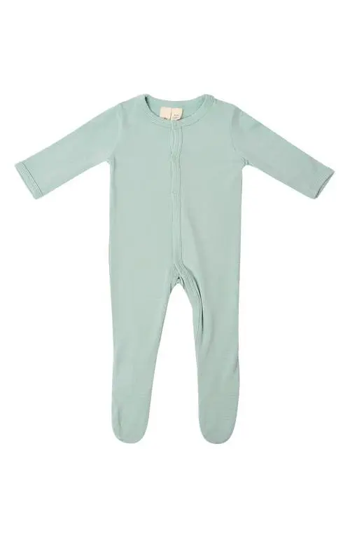 KYTE BABY Snap Footie - Sage