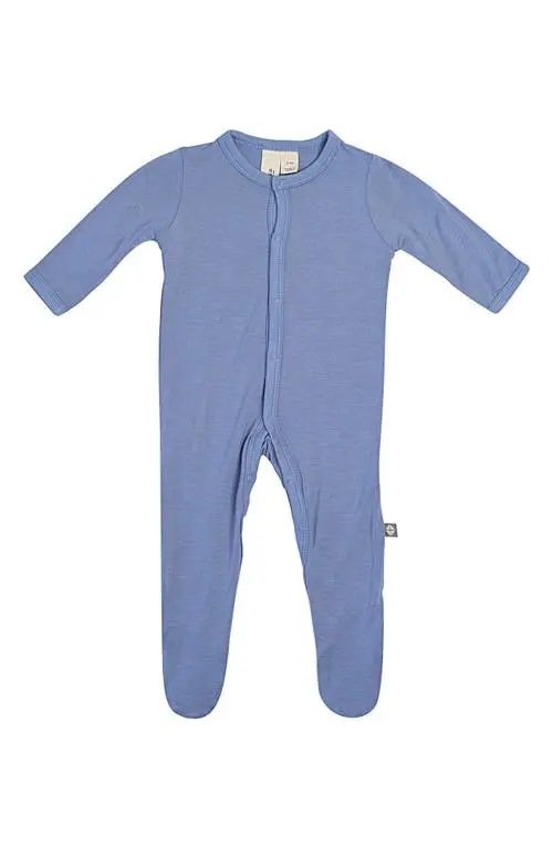 KYTE BABY Snap Footie - Slate