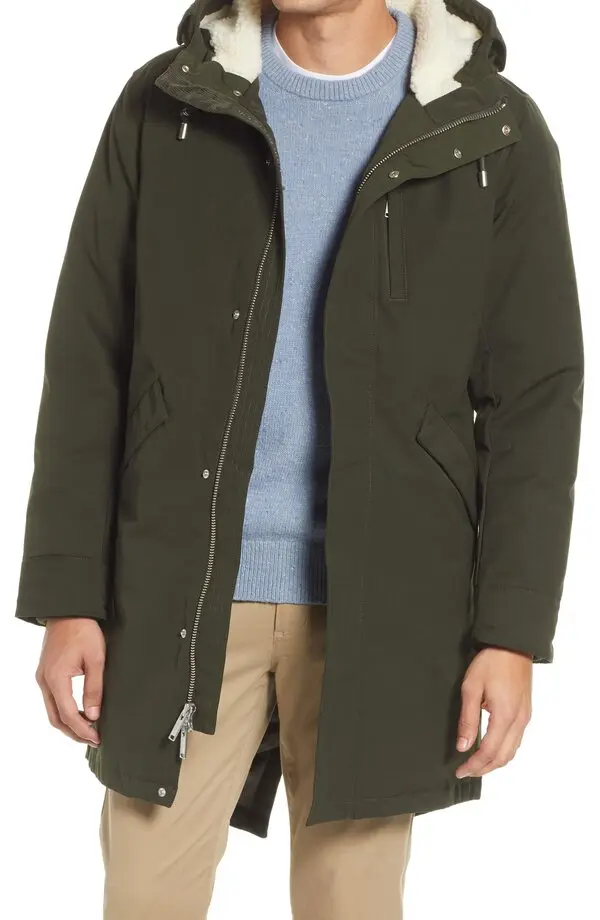 FRANK AND OAK The Alpine Organic Cotton Blend Winter Parka
