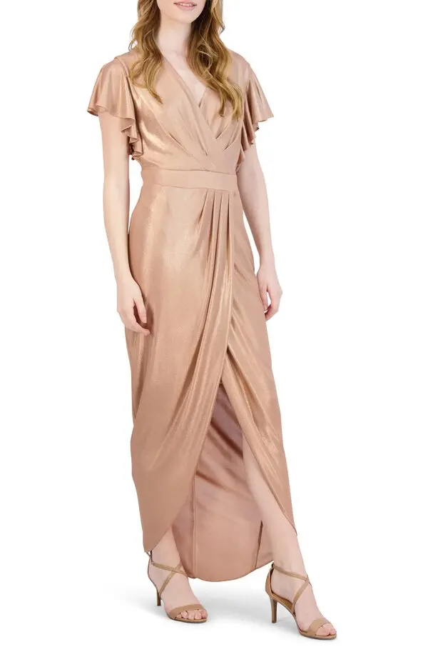 knee length dresses for ladies DONNA RICCO main image 1