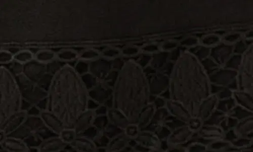 Endless Rose Lace Trim Fit-and-flare Dress