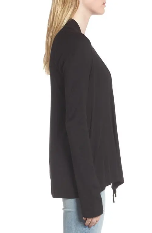 Splendid Classic Flare Cardigan - Black