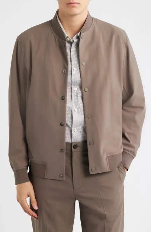 Theory Murphy Precision Bomber Jacket - Morel