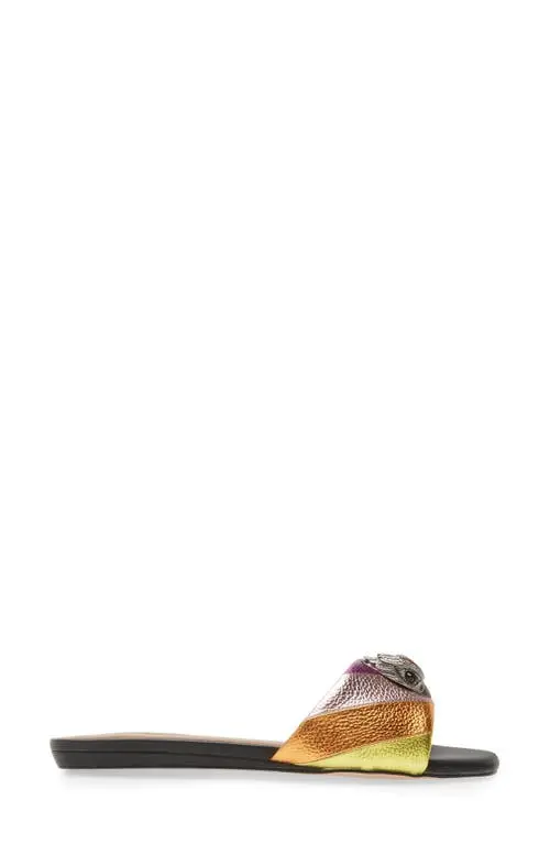 Kurt Geiger Kensington Slide Sandal - Pink Multi