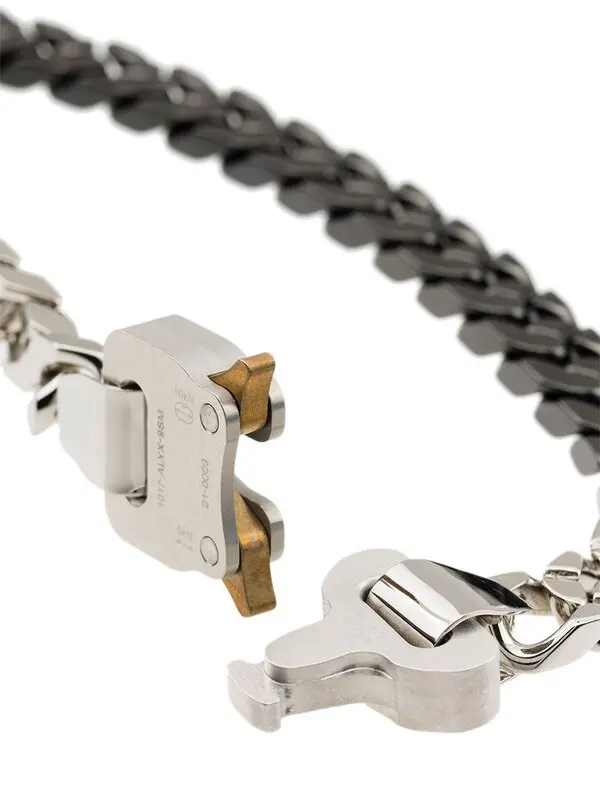 1017 Alyx 9sm Hero Buckle Curb-chain Necklace