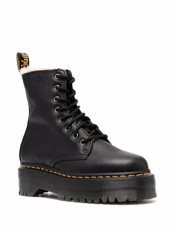 Dr. Martens Jadon Platform Boots - Black