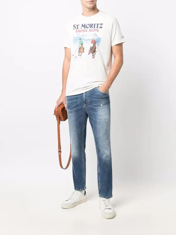 DONDUP Straight-leg Organic Cotton Jeans
