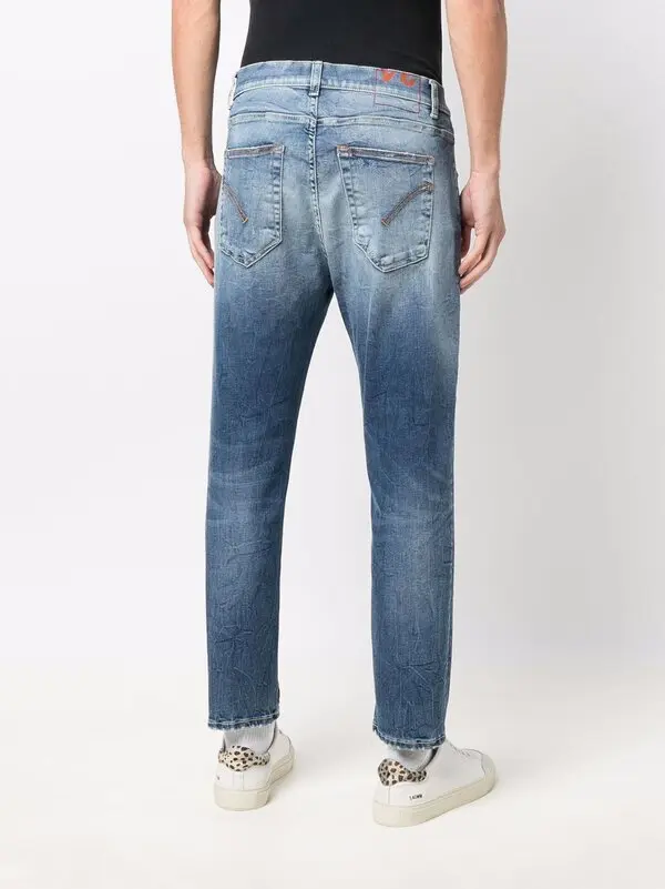 DONDUP Straight-leg Organic Cotton Jeans