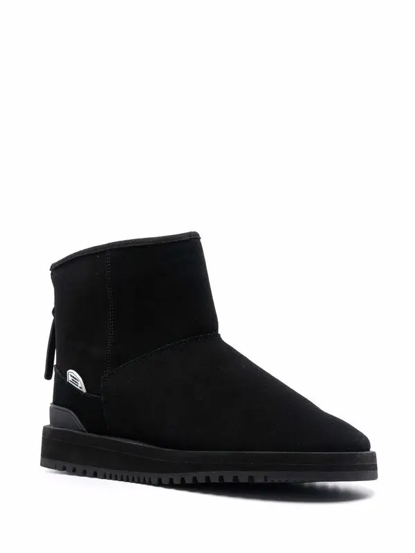 Suicoke Shearling-trim Ankle Boots