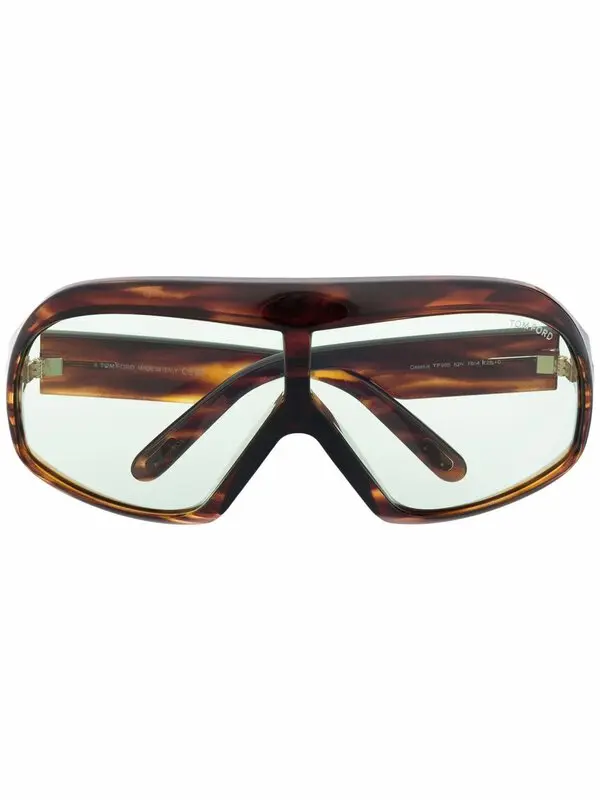 TOM FORD Cassius Shield-frame Sunglasses