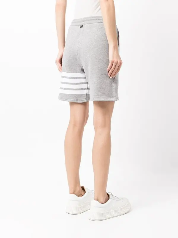 Thom Browne 4-bar Stripe Track Shorts - Grey