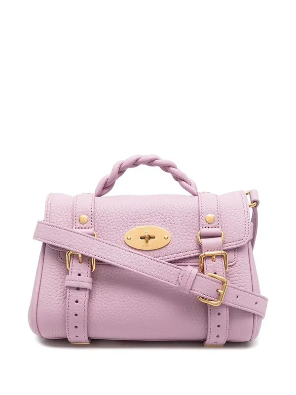 Mulberry Mini Alexa Heavy-grain Leather Satchel