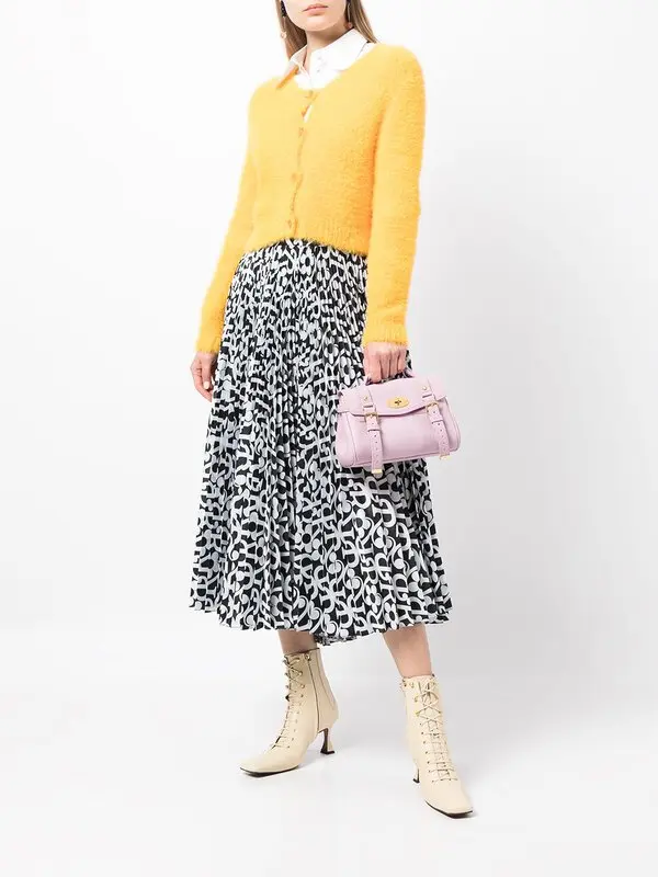Mulberry Mini Alexa Heavy-grain Leather Satchel