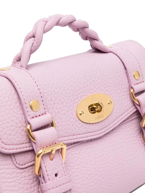 Mulberry Mini Alexa Heavy-grain Leather Satchel