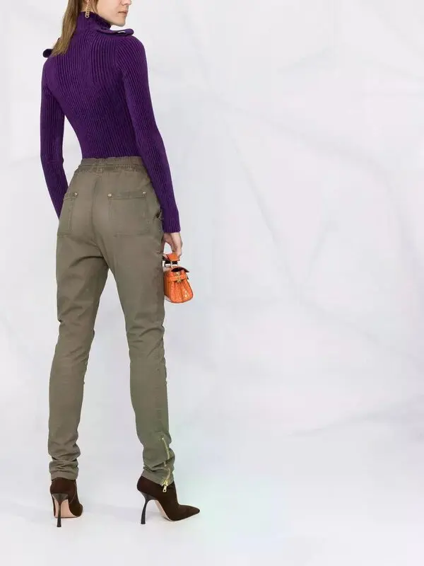 Balmain Ankle-zip Track Pants