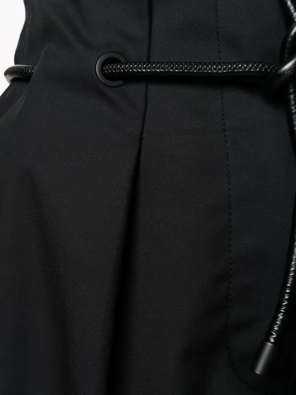 3.1 Phillip Lim Paperbag Waist Mini Shorts - Black