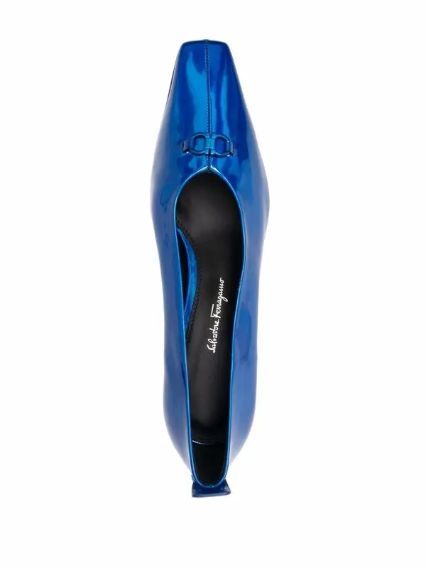 FERRAGAMO F-heel Leather Pumps