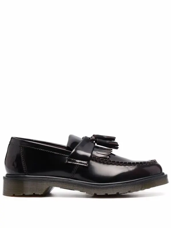 Dr. Martens Adrian Tassel Loafers - Red