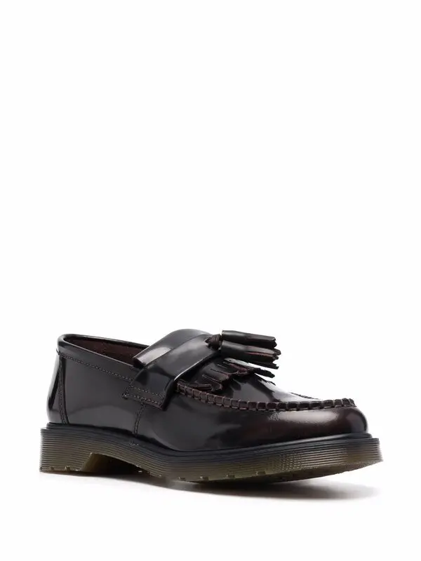Dr. Martens Adrian Tassel Loafers - Red