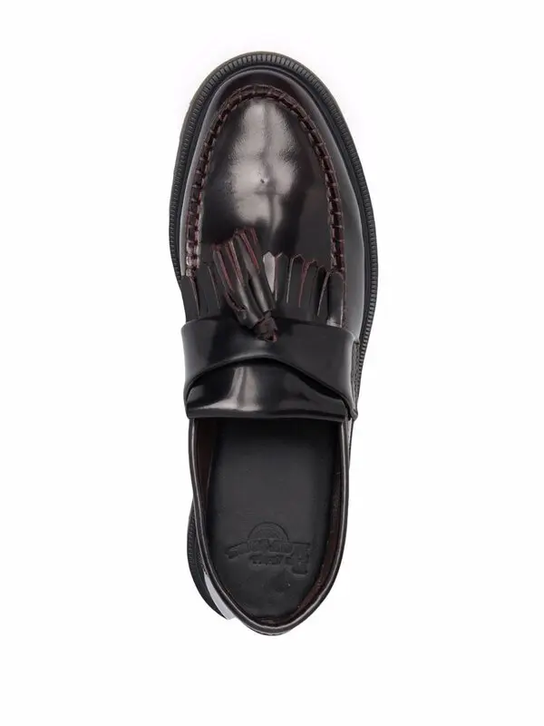 Dr. Martens Adrian Tassel Loafers - Red