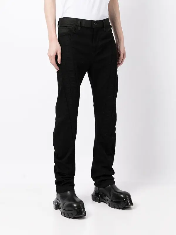 JULIUS Low-rise Straight-leg Trousers