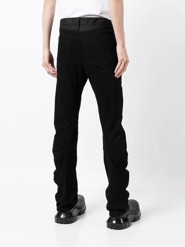 JULIUS Low-rise Straight-leg Trousers