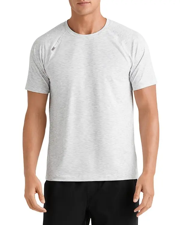 RHONE Reign Short Sleeve Tee - Gray Space