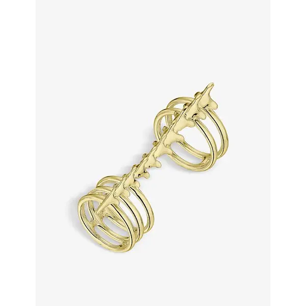 SHAUN LEANE Serpent Trace Vermeil Ring - Yellow Gold Vermeil