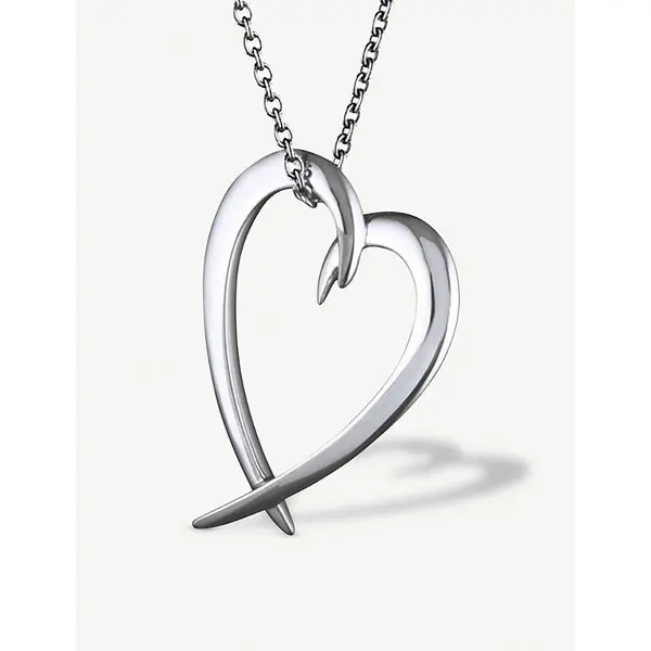 SHAUN LEANE Sterling Heart Pendant Necklace - Silver