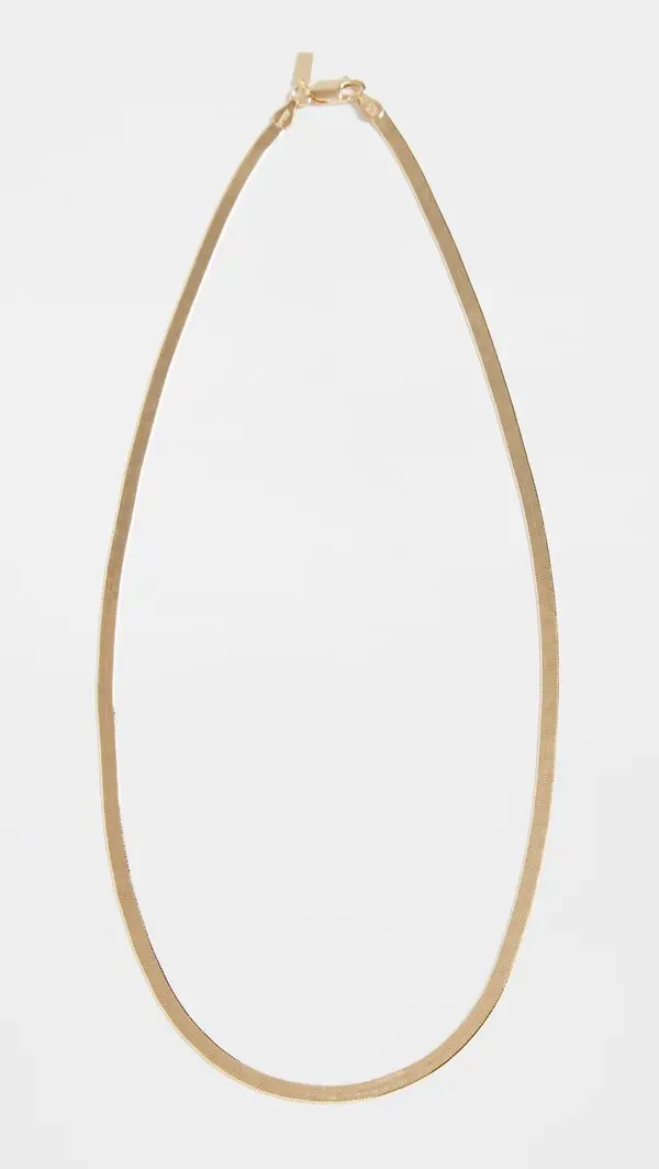 ADINA EDEN Herringbone Chain Necklace