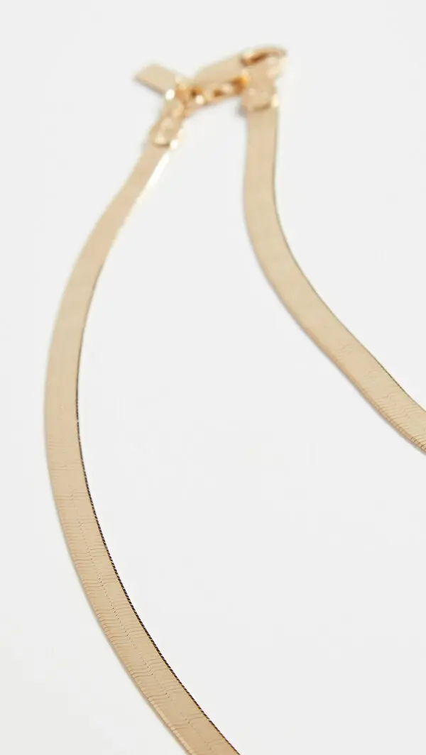 ADINA EDEN Herringbone Chain Necklace