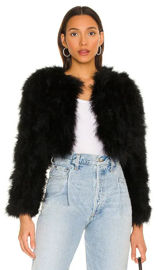 BUBISH Manhattan Fur Jacket - Black