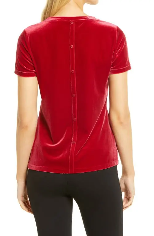 Anne Klein Velour T-shirt