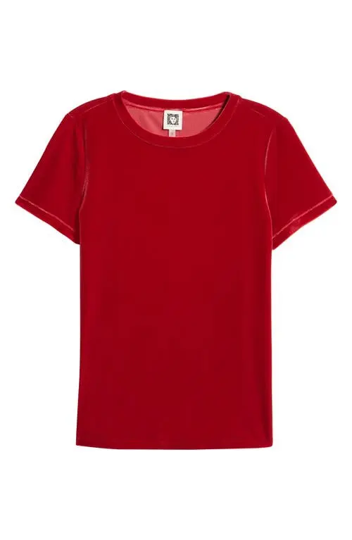Anne Klein Velour T-shirt
