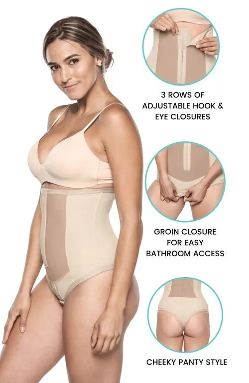BELLEFIT Postpartum Cheekster Corset Girdle