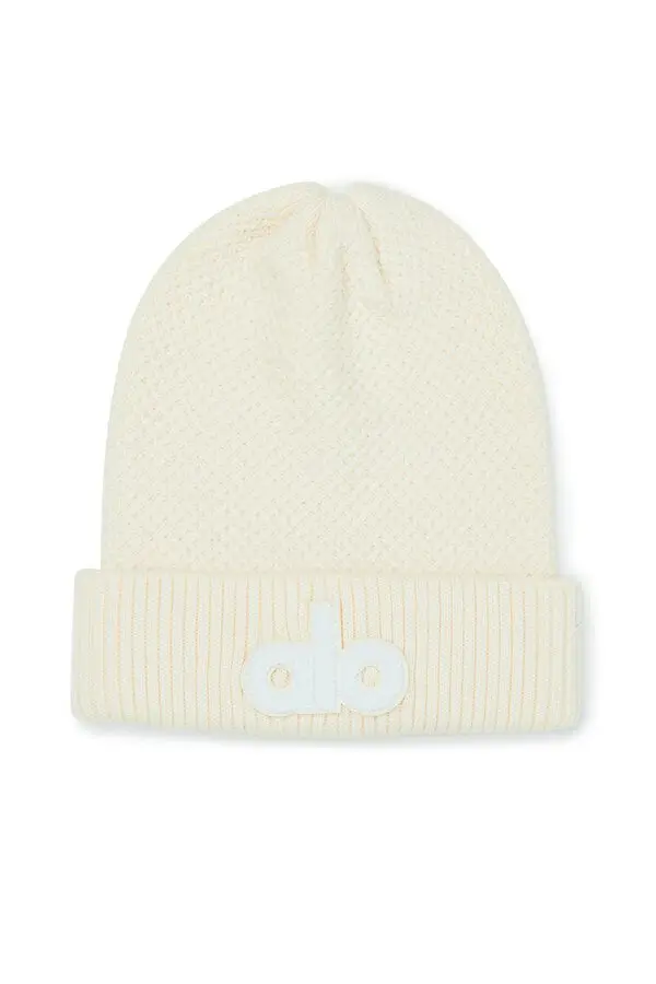 Alo Yoga Cool Skies Beanie - Ivory | Editorialist
